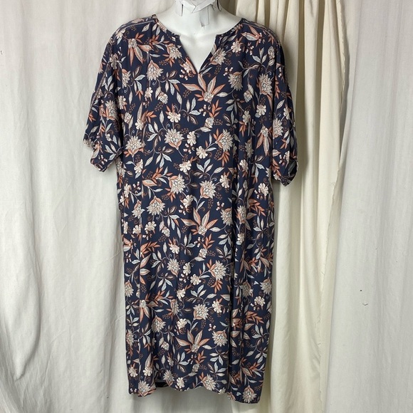 J. Jill | Dresses | Jjill Pure Jill S Kaftan Style Dress Lenzing ...
